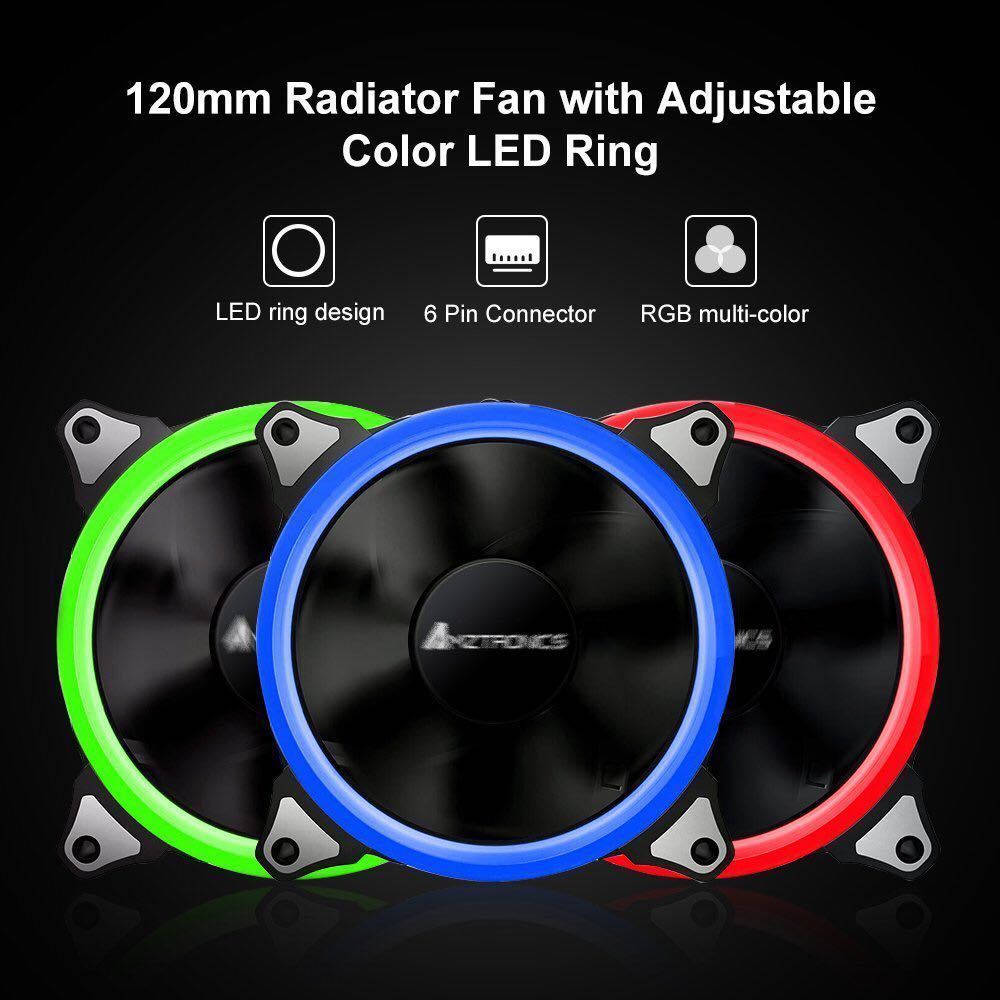 AMZTronics RGB Fans, Computers & Tech, Parts & Accessories, Computer ...
