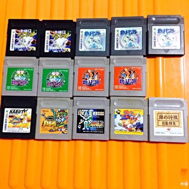 Assorted Japanese Gameboy Cartridges, Hobbies & Toys, Toys & Games on ...