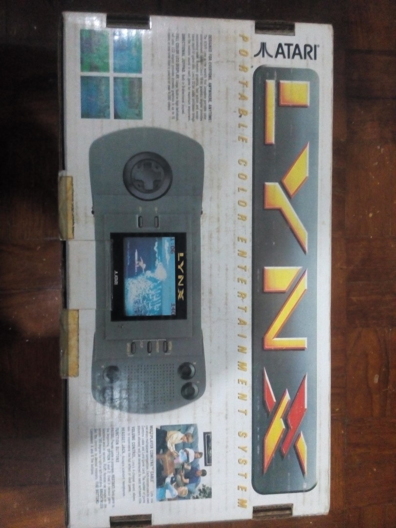 Atari Lynx Portable Color Entertainment System Handheld Console, Video ...