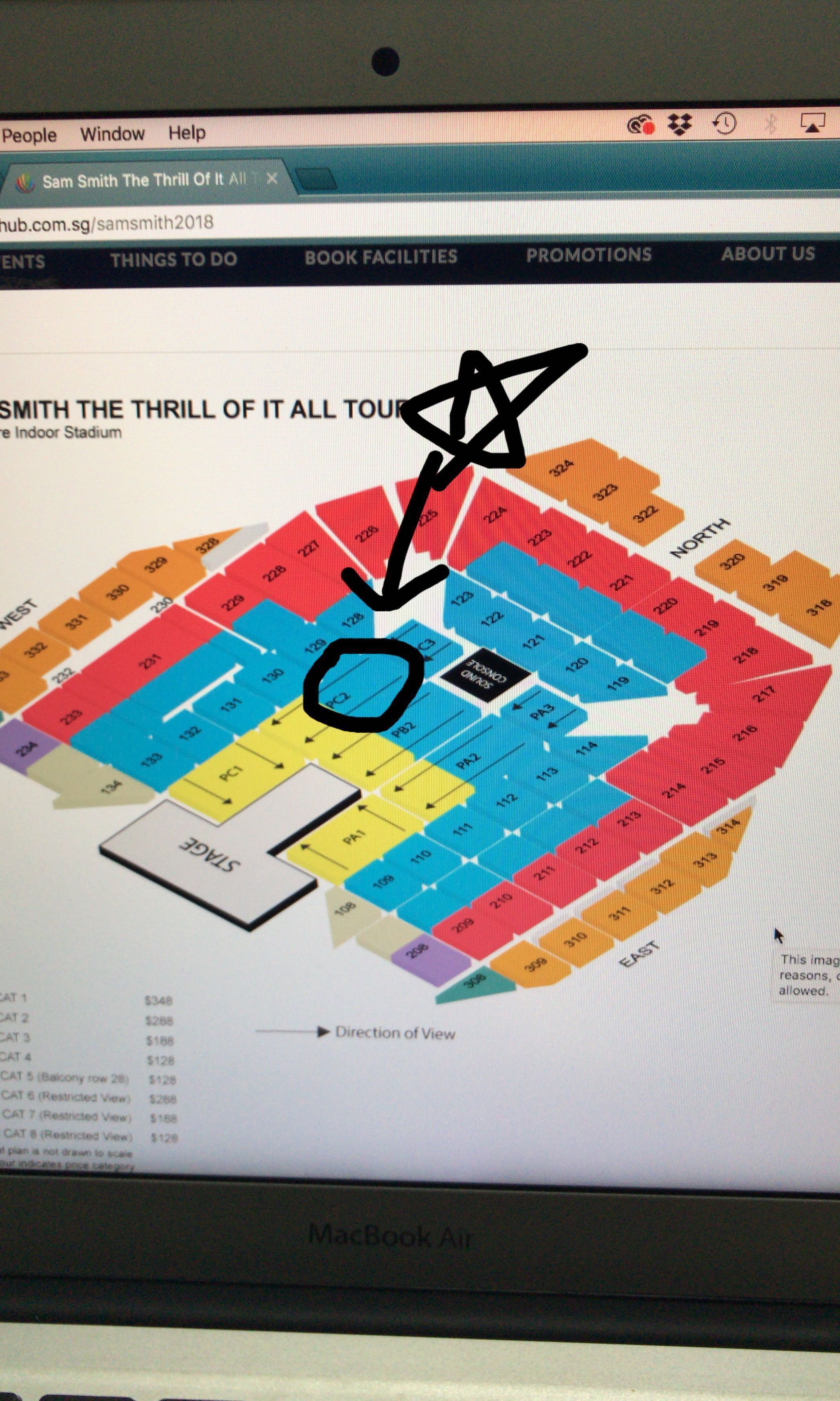 BEST DEAL! Sam Smith Singapore tickets ! 3 oct , Tickets & Vouchers ...