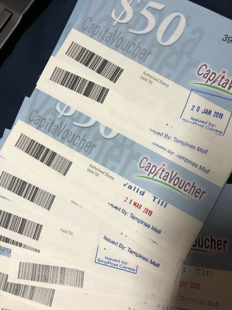 CapitaVoucher - capitaland malls, Entertainment, Gift Cards & Vouchers ...