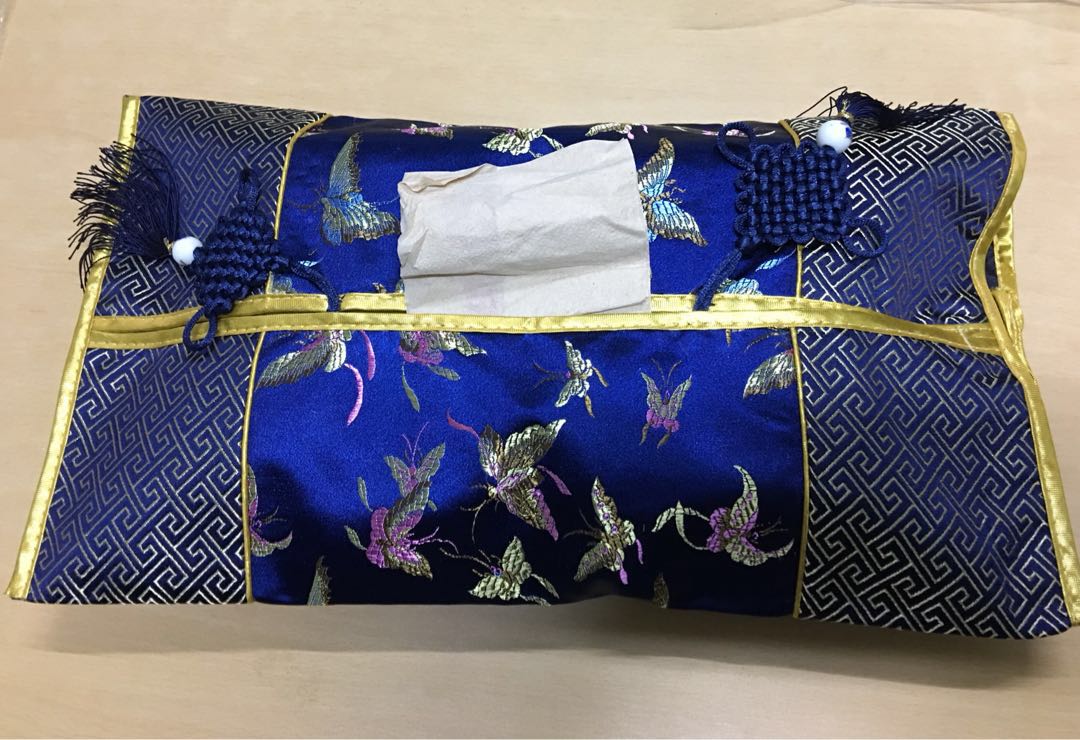 chinese tissue box cover, Furniture & Home Living, Kitchenware ...