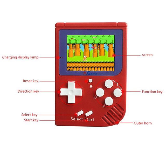 Coolbaby RS-6 Portable Retro Mini Handheld Game Console 8 bit 2.0 inch ...