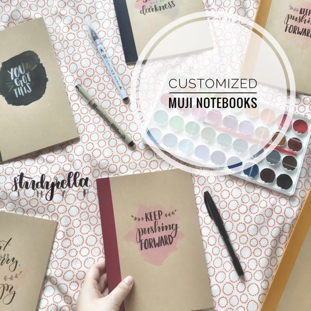 Customized Muji Notebooks, Hobbies & Toys, Stationery & Craft ...
