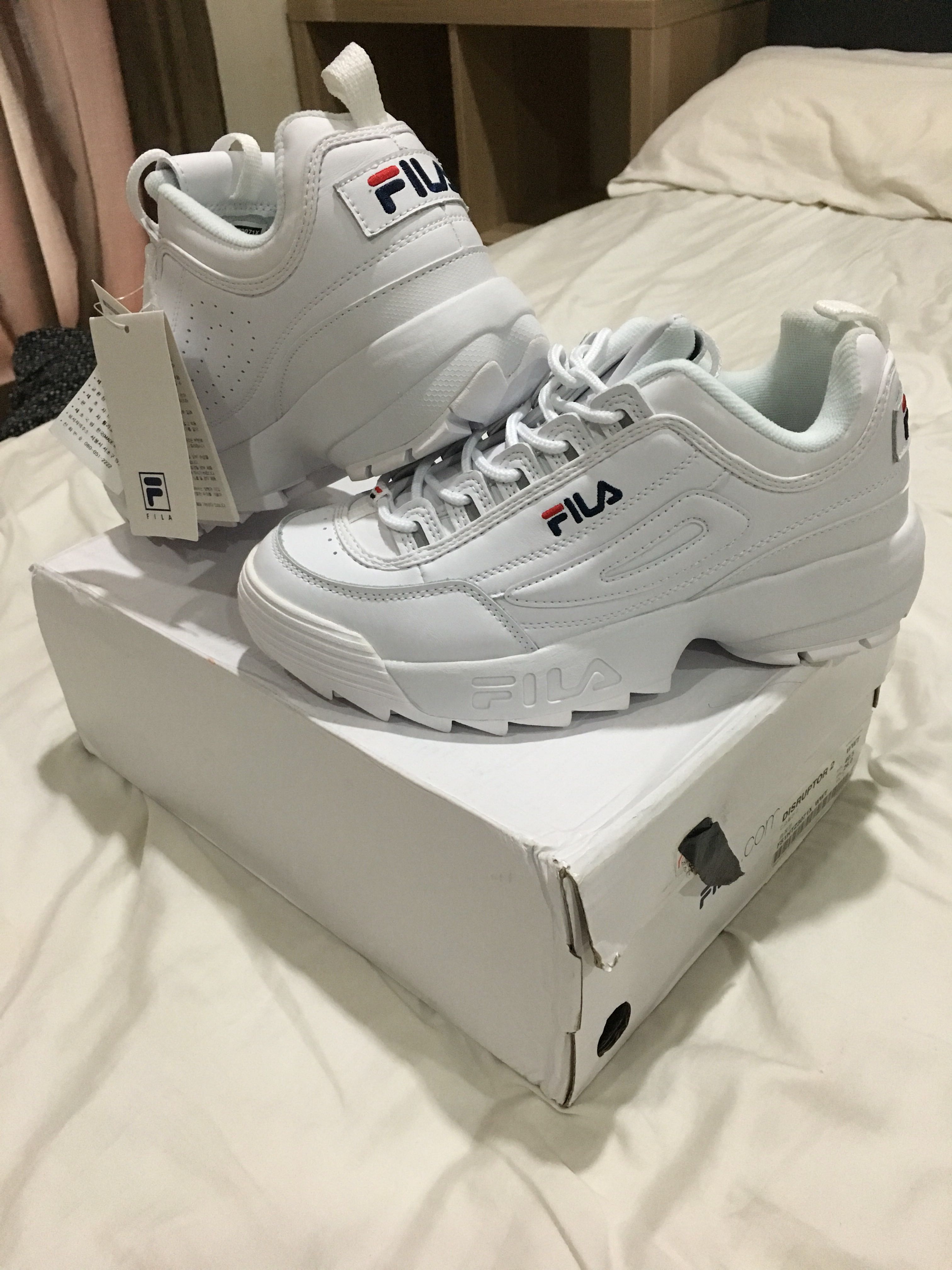 FILA disruptor 2, Men's Fashion, Footwear, Sneakers on Carousell