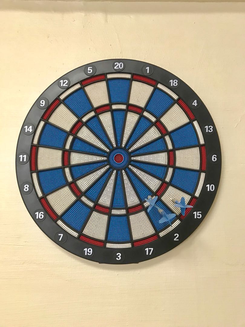 Geologic dart board with plastic tips, Hobbies & Toys, Stationery ...