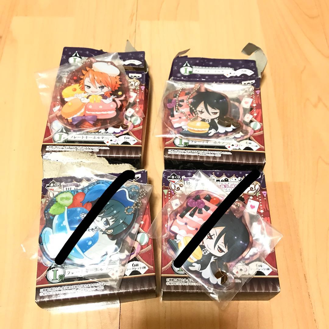 Kuroshitsuji(Black Butler) Kuji, Hobbies & Toys, Memorabilia ...