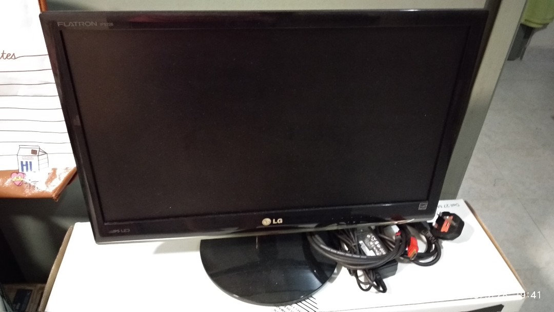 LG Flatron 21.5" IPS LED Monitor 55cm 22" HDMI Full HD, Computers ...