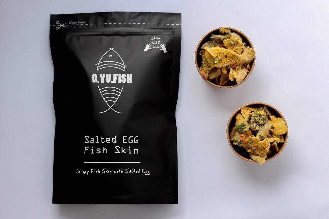 Oyu Salted Egg Fish Skin, Food & Drinks, Packaged & Instant Food on ...
