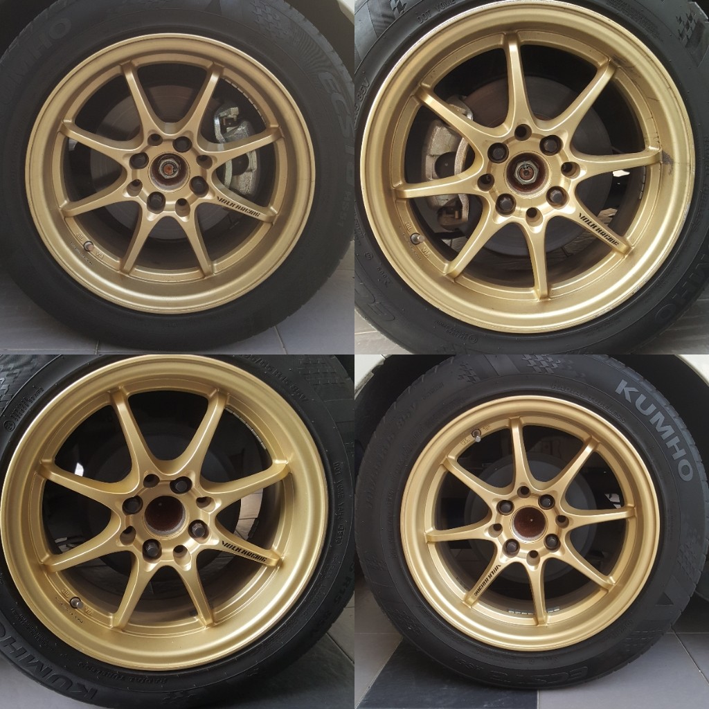 Rays Volk Racing CE28 Gold Light Weight Sport Rim only, Auto ...