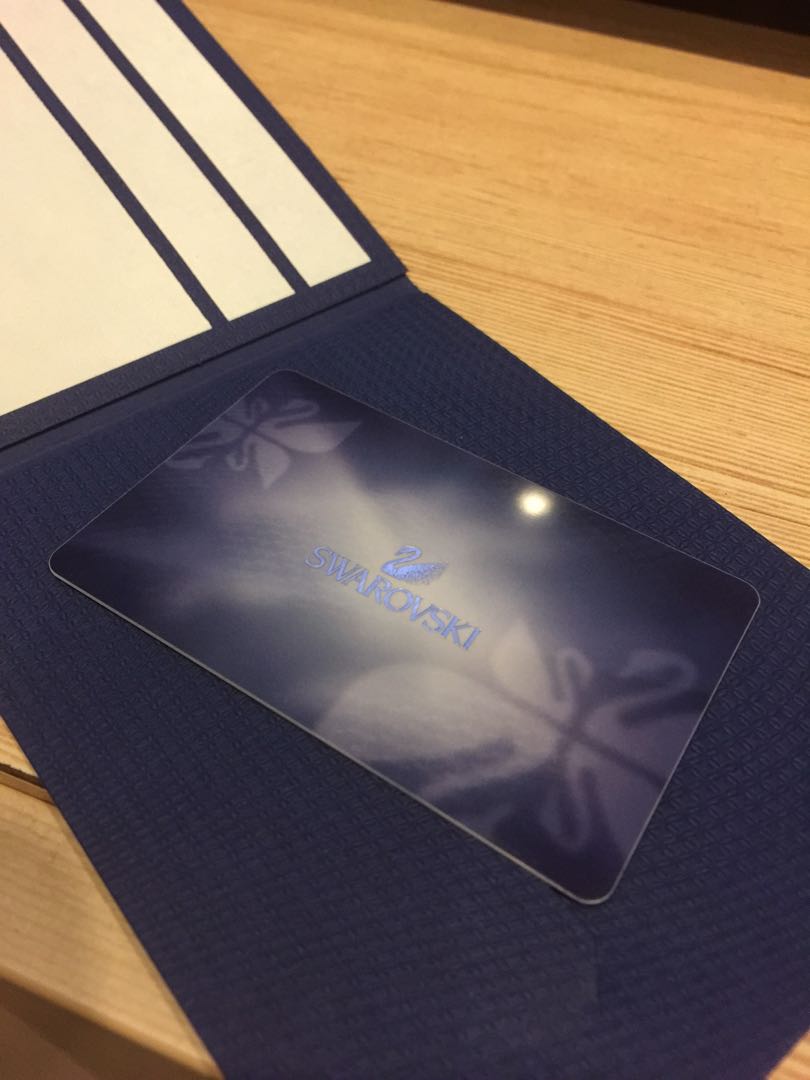 Swarovski $100 Gift Card, Tickets & Vouchers, Vouchers on Carousell