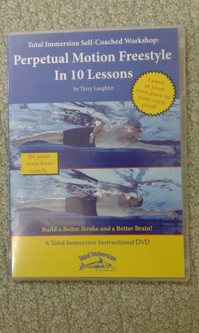 TOTAL IMMERSION - Swimming Instruction Manual and DVDs, Hobbies & Toys ...