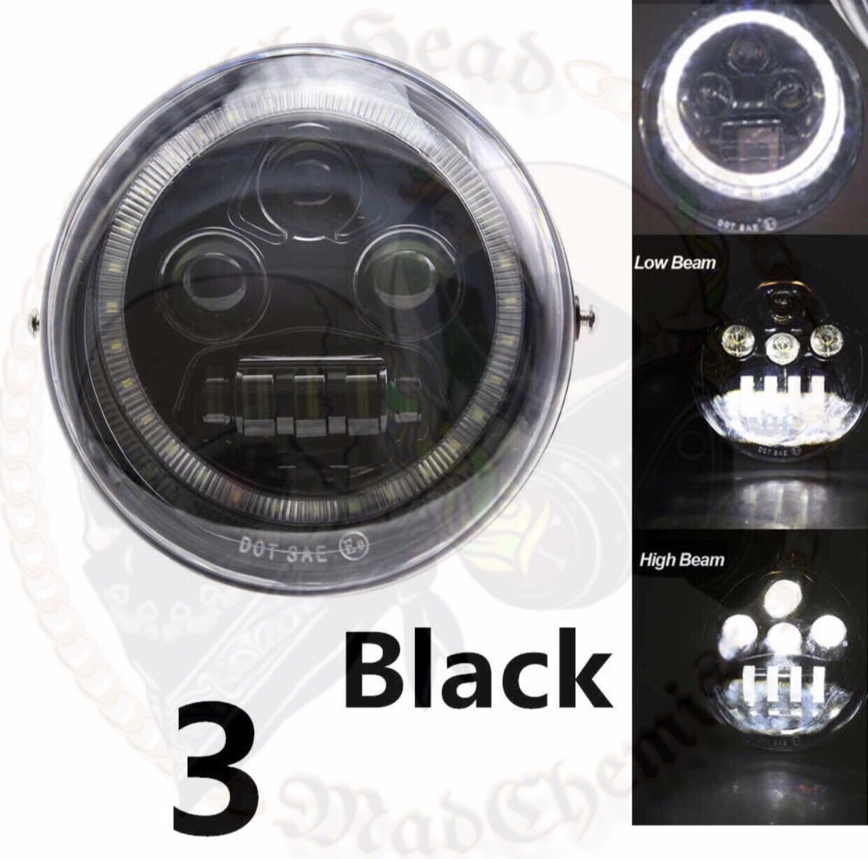 Vrod V Rod LED Headlights, Motorcycles, Motorcycle Accessories on Carousell