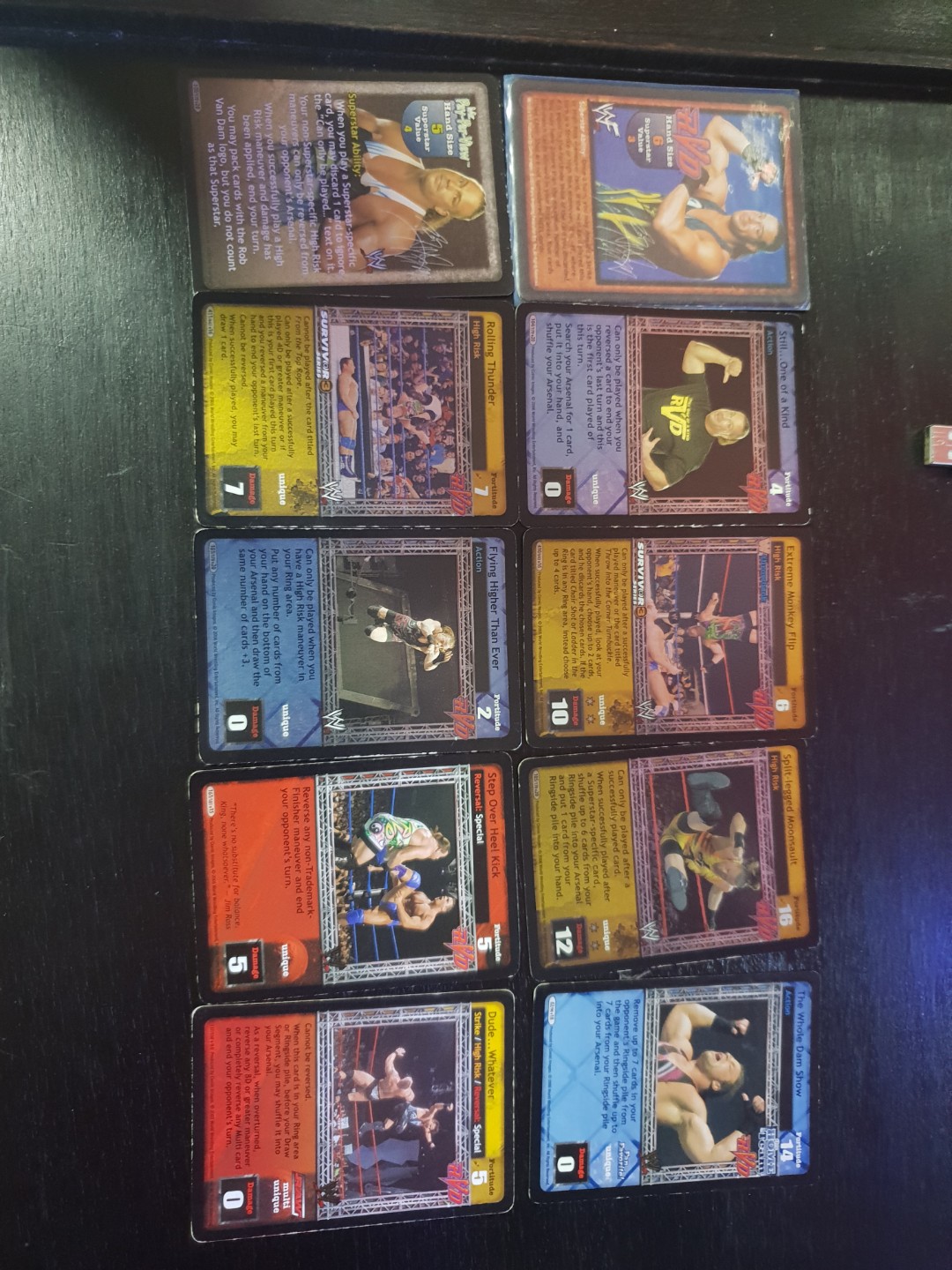 WWE Rob Van Dam cards, Hobbies & Toys, Toys & Games on Carousell