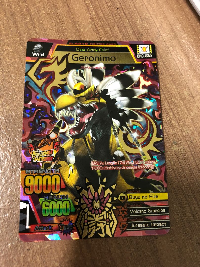 Animal Kaiser Cards Geronimo, Hobbies & Toys, Toys & Games on Carousell