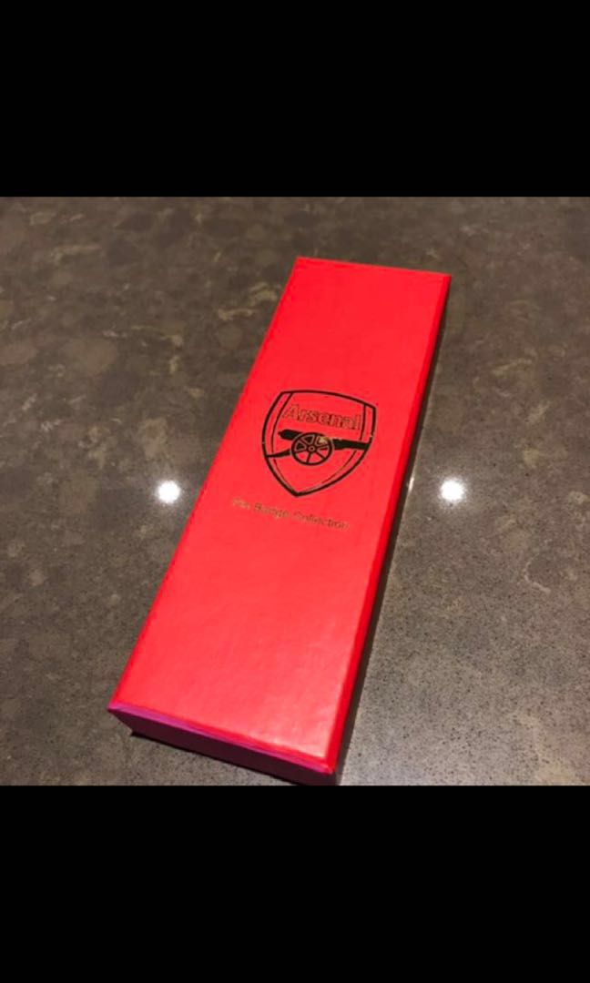 Arsenal FC Pin Badge Collection — 10 Years At Emirates Stadium, Sports ...