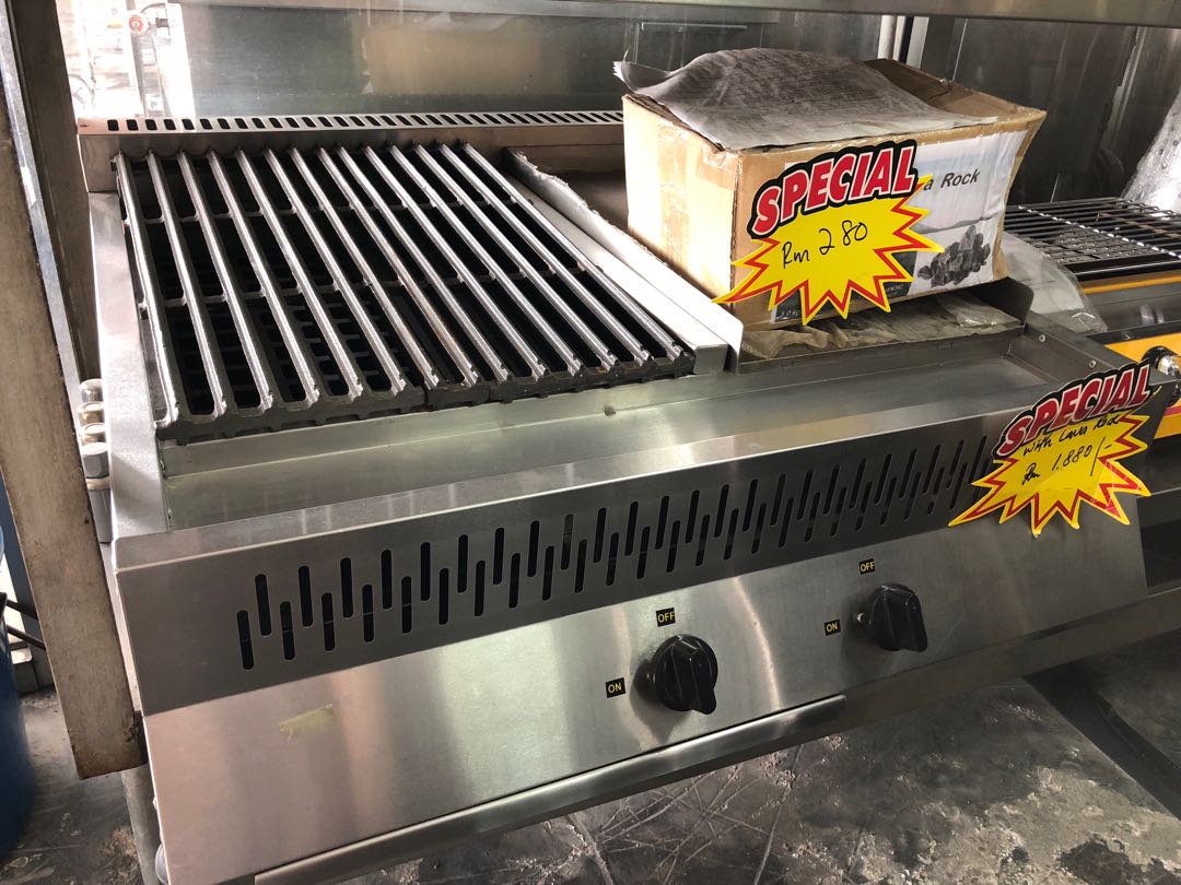 Char-broiler Griller with Lava Stone Rocks, TV & Home Appliances ...