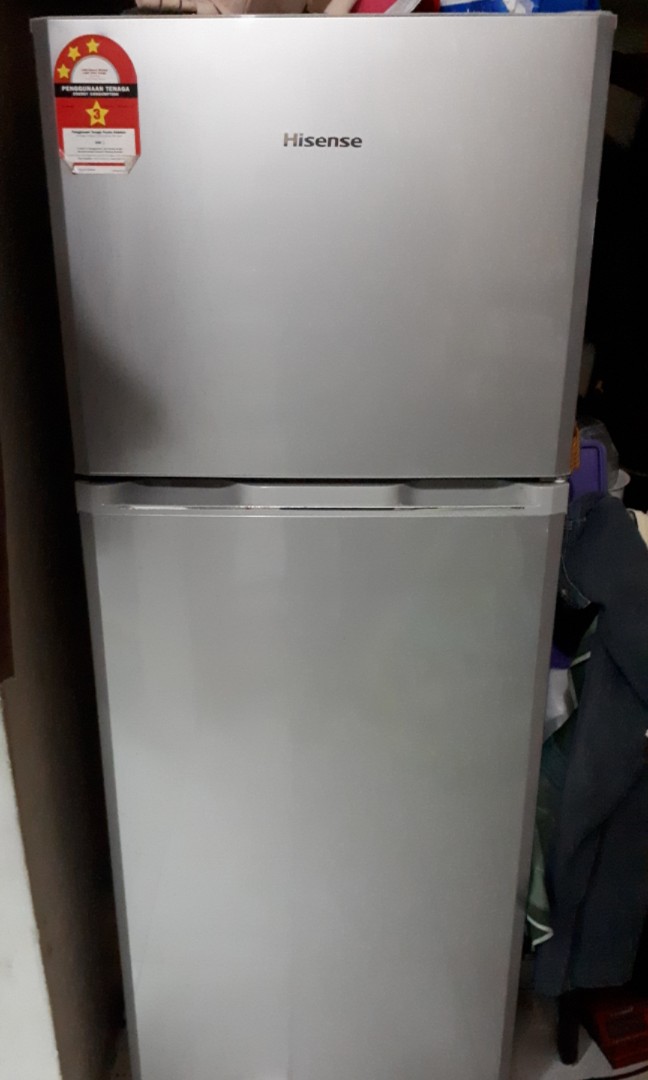 Hisense refrigerator 260L fridge 2 door, TV & Home Appliances, Kitchen ...