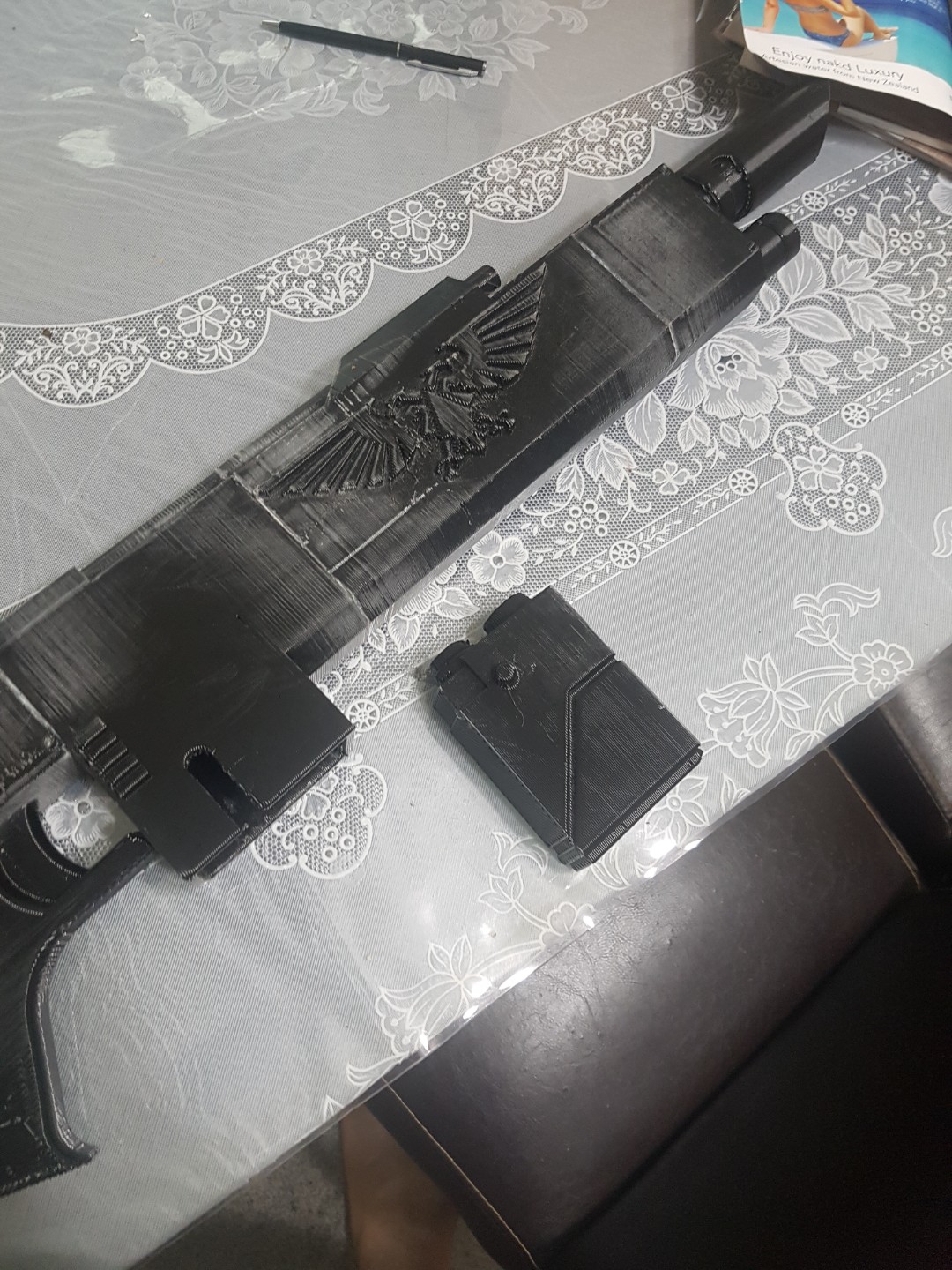 Lasgun Warhammer 40k Imperial guard, Hobbies & Toys, Toys & Games on ...