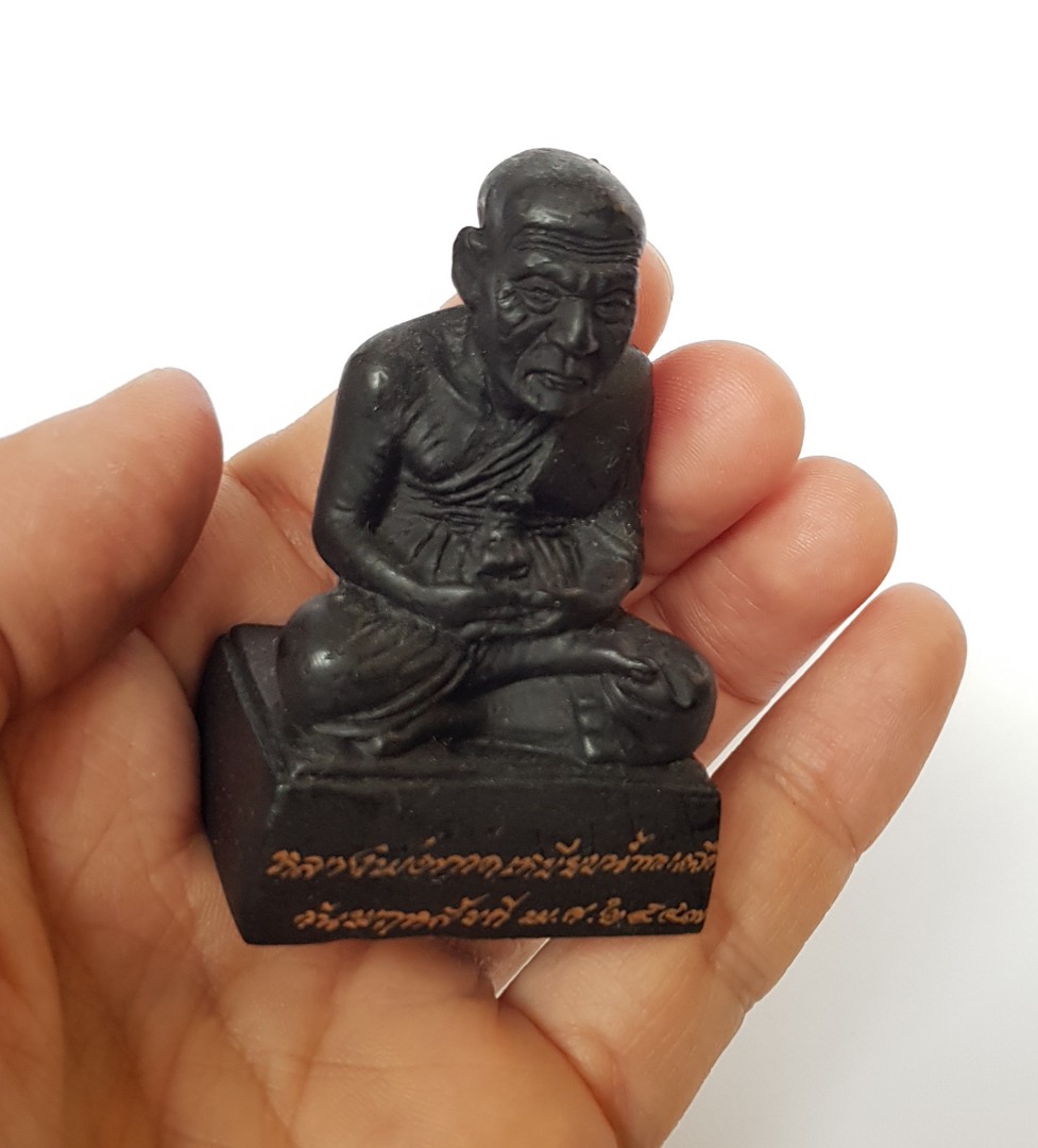 LP Thuad metal bucha statue, Wat Ton Liap, BE 2553, Hobbies & Toys ...