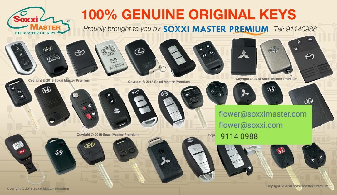 Original car remote, Car Accessories, Car Plates on Carousell