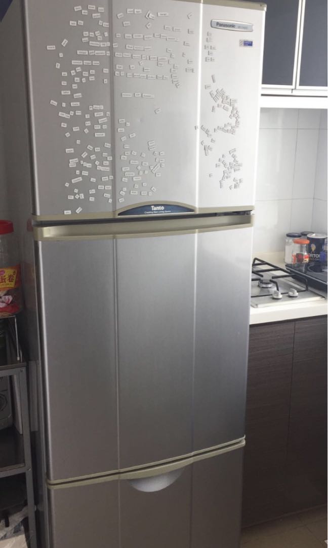 Panasonic NR-432D Tanto 3-door fridge, TV & Home Appliances, Kitchen ...