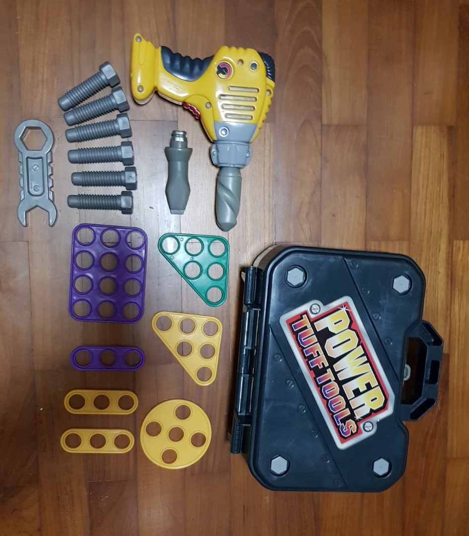 Preloved Power Tuff Tools toy set, Hobbies & Toys, Toys & Games on ...