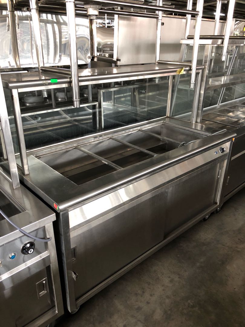 Stainless steel ban Marie 4 Hole Used, Furniture & Home Living ...