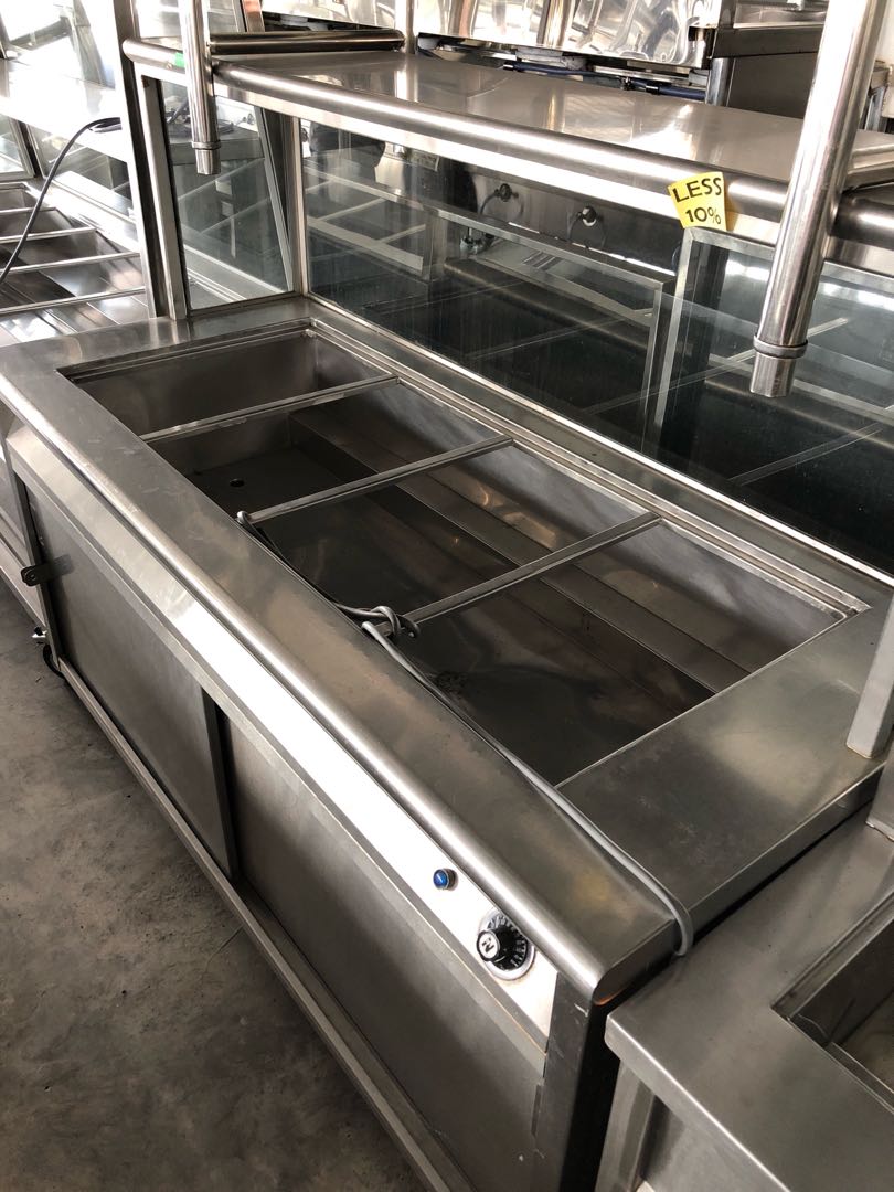 Stainless steel ban Marie 4 Hole Used, Furniture & Home Living ...