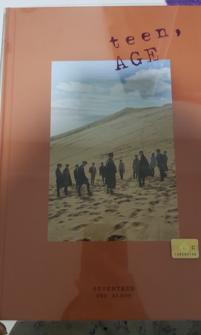 SEVENTEEN SVT Teen,Age Orange Ver. With complete inclusions, Hobbies ...