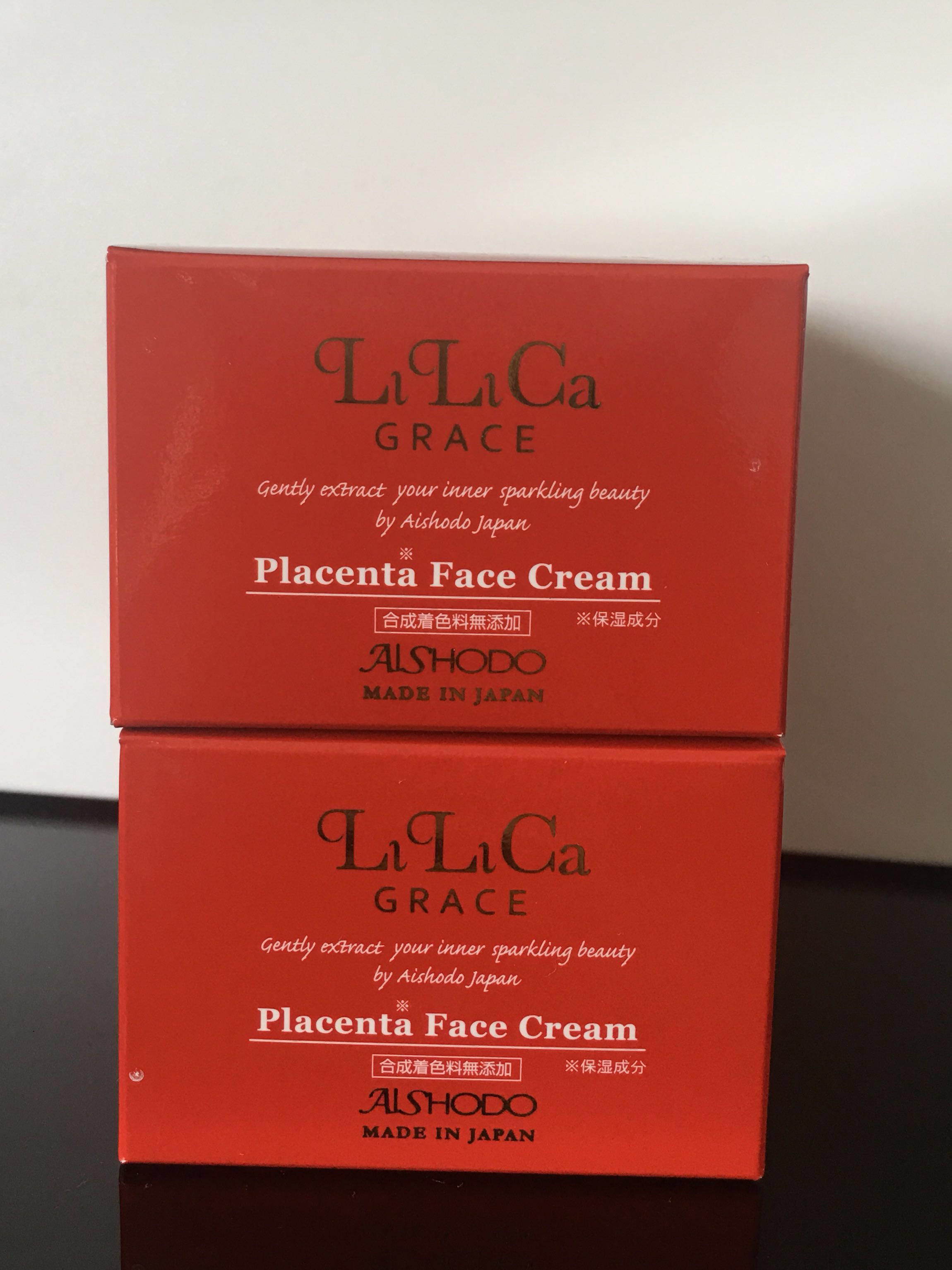 AISHODO LiLiCa Grace Placenta Face Cream, Beauty & Personal Care, Bath ...