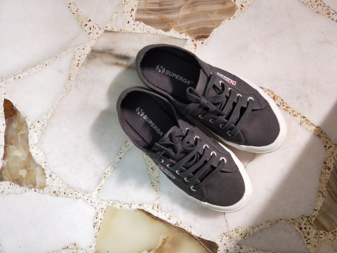 *Brand New* Superga 2750 Cotu Classic Grey Iron, Women's Fashion ...