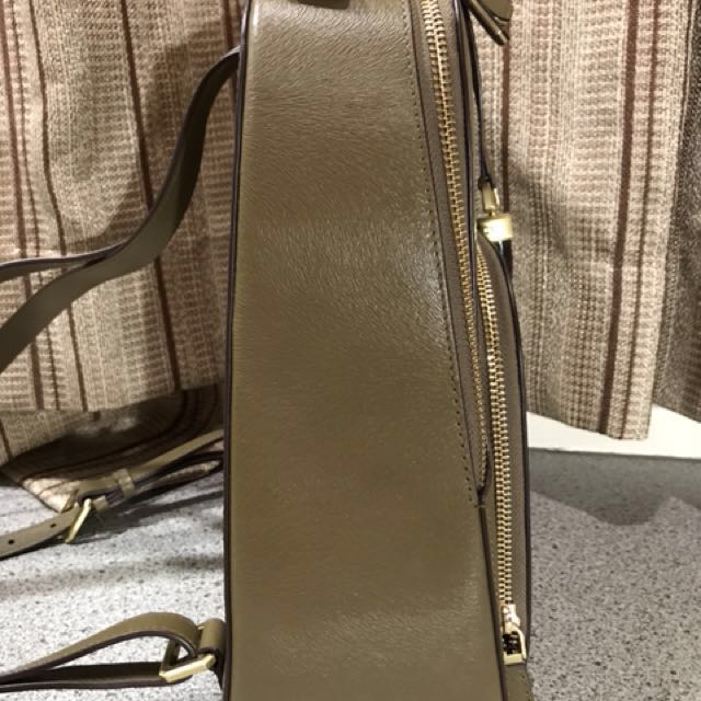 Braun buffel Genuine Leather backpack, Women's Fashion, Bags & Wallets ...