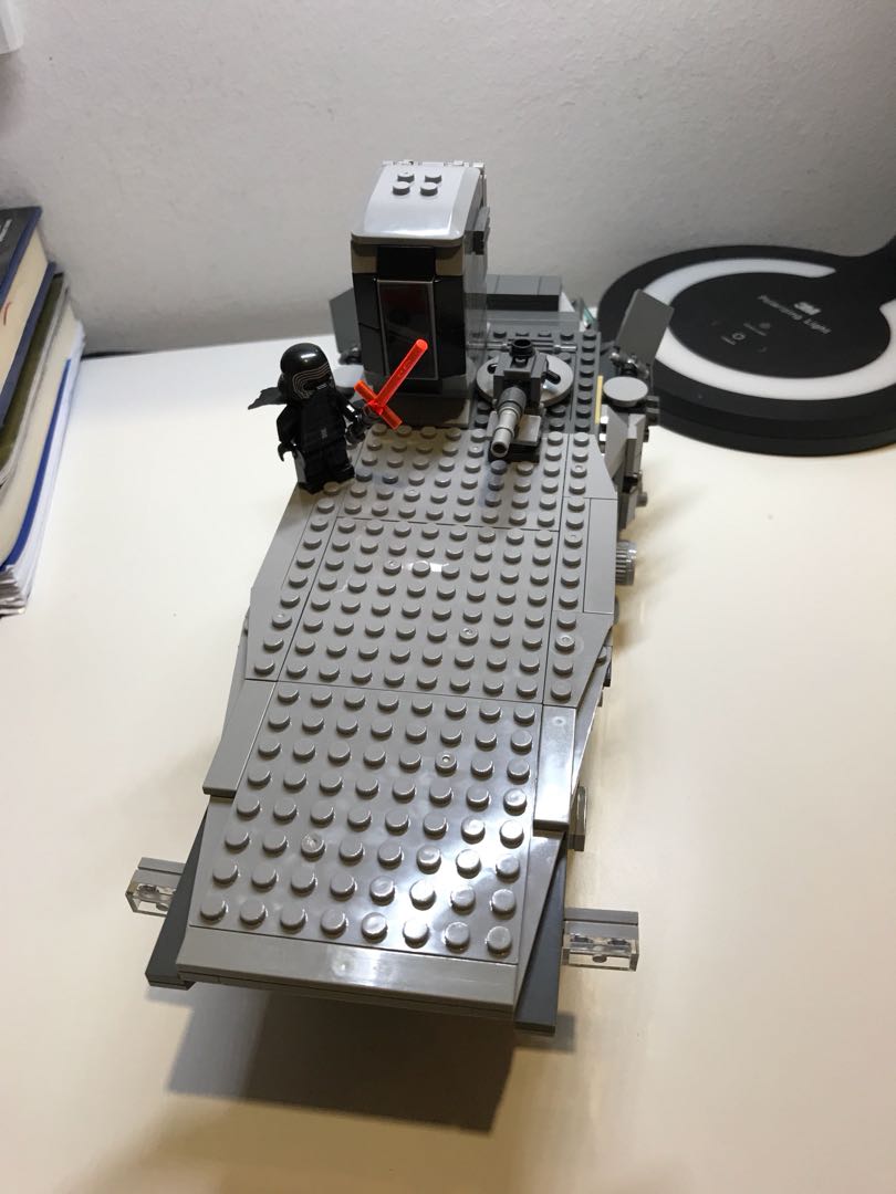 Custom modified lego Compatible Star Wars first Order troop transport ...