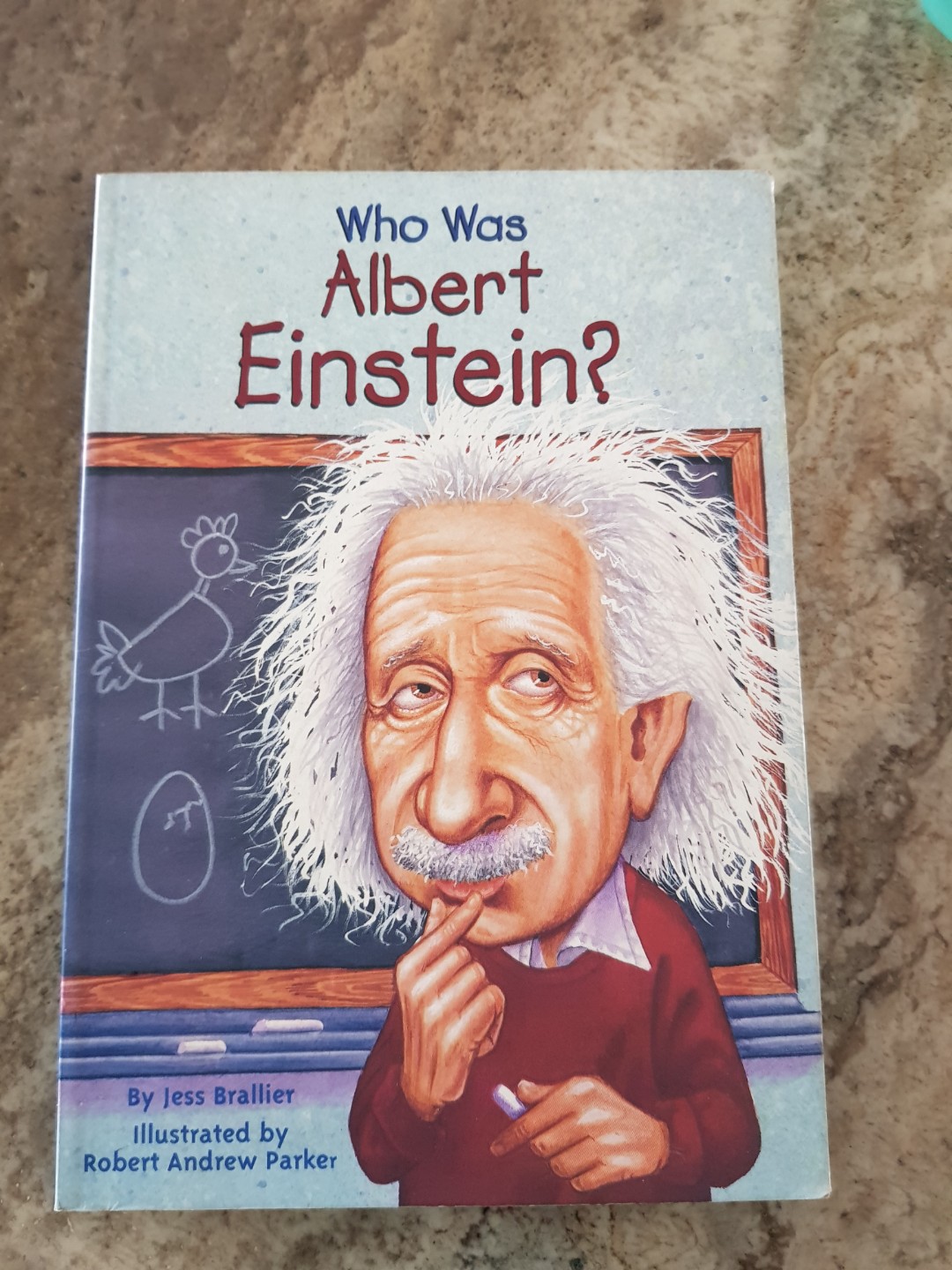 English book for kids : Who was Albert Einstein?, Hobbies & Toys, Books ...