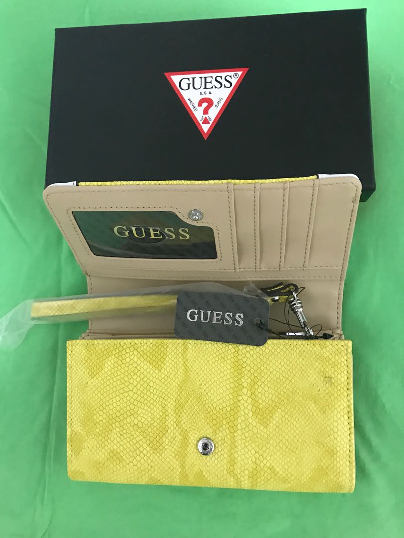 Guess Wallet Authentic, Women's Fashion, Bags & Wallets, Wallets & Card ...