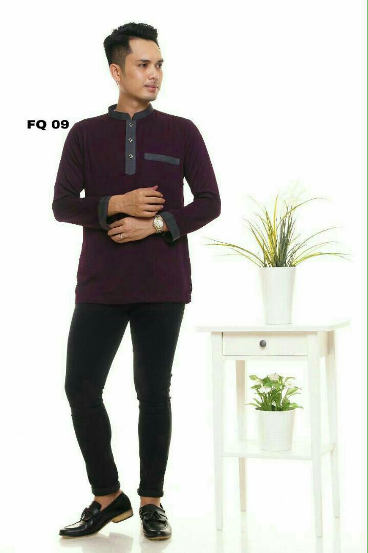 Kurta feeq, Men's Fashion, Muslim Wear, Baju Melayu on Carousell