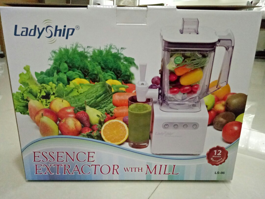 Ladyship essence extractor with mill, TV & Home Appliances, Kitchen ...