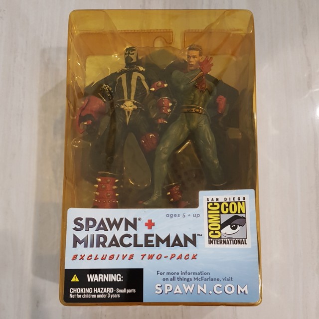 Mcfarlane Spawn San Diego Comic Con International Spawn + Miracleman 4inch, Hobbies & Toys, Toys ...