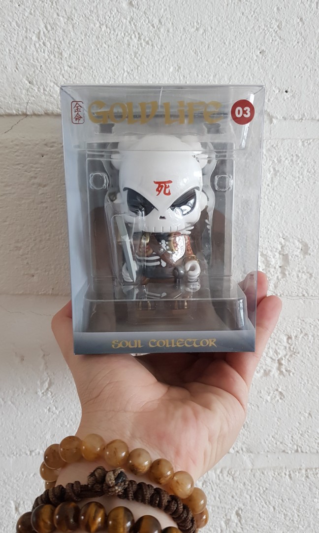 Mighty Jaxx Gold Life Soul Collector, Hobbies & Toys, Toys & Games on Carousell