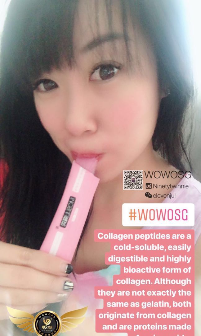 Moshu Cubilose Collagen Jelly, Health & Nutrition, Health Supplements ...