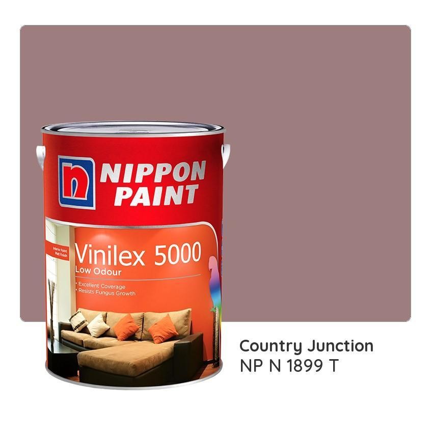 BN 1L Taupe Purple Nippon Paint Vinilex 5000 (Country Junction ...