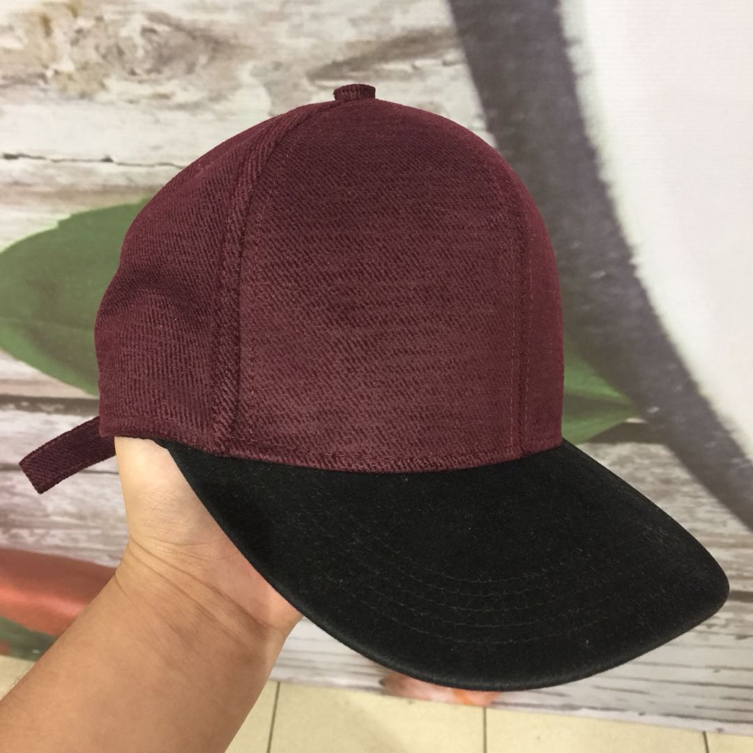 PENSHOPPE MAROON CAP, Men's Fashion, Watches & Accessories, Caps & Hats ...