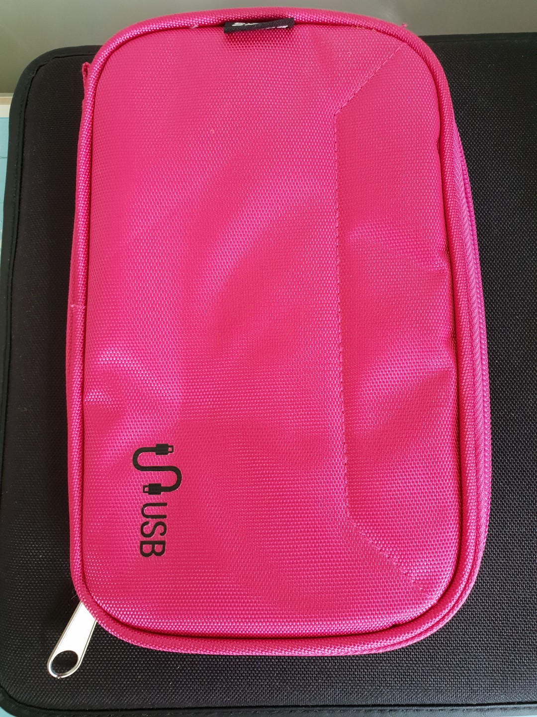 Power bank and cable pouch, Everything Else on Carousell