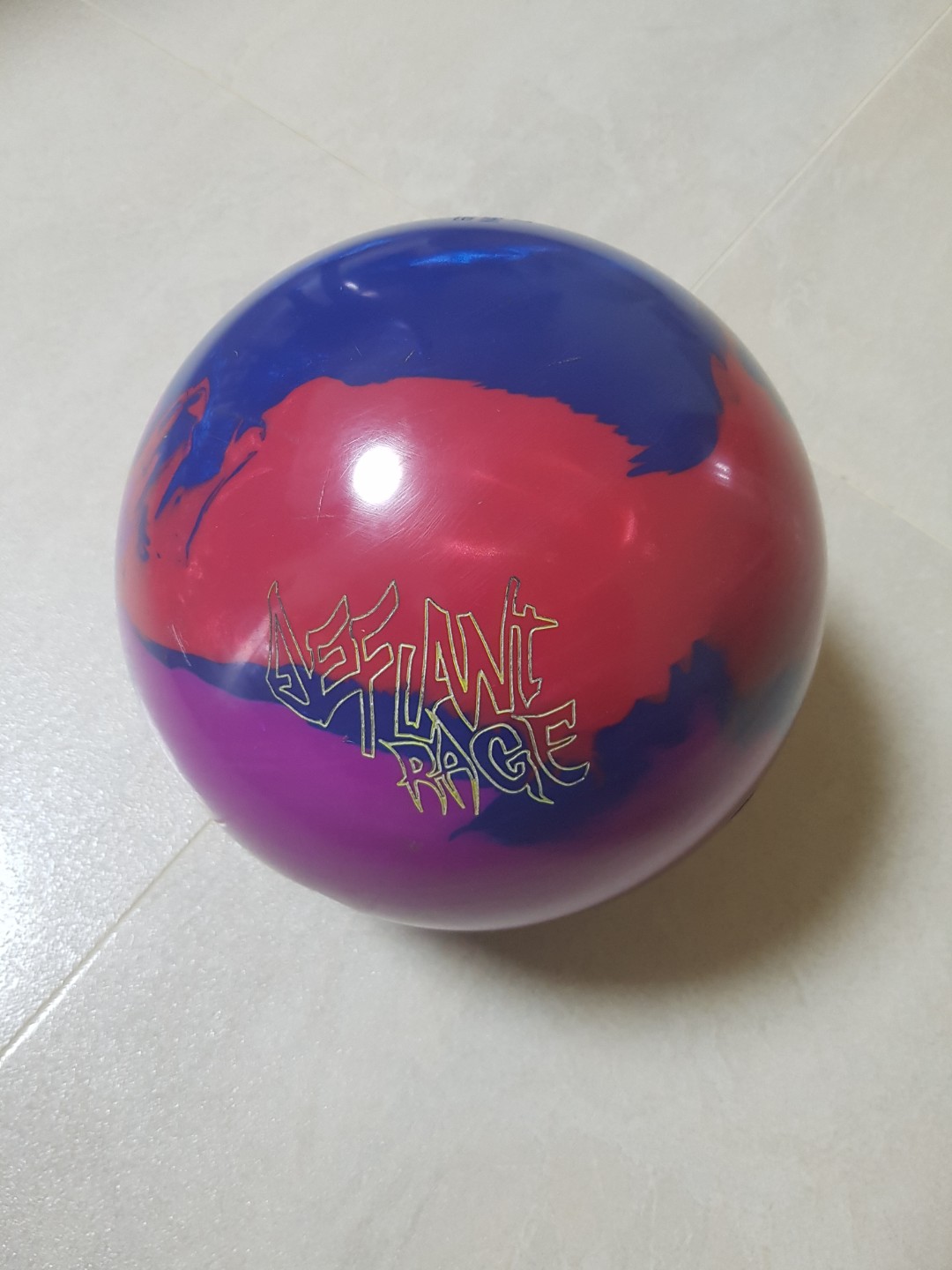 Roto Grip Defiant Rage Bowling ball 15 lbs, Sports Equipment, Sports ...