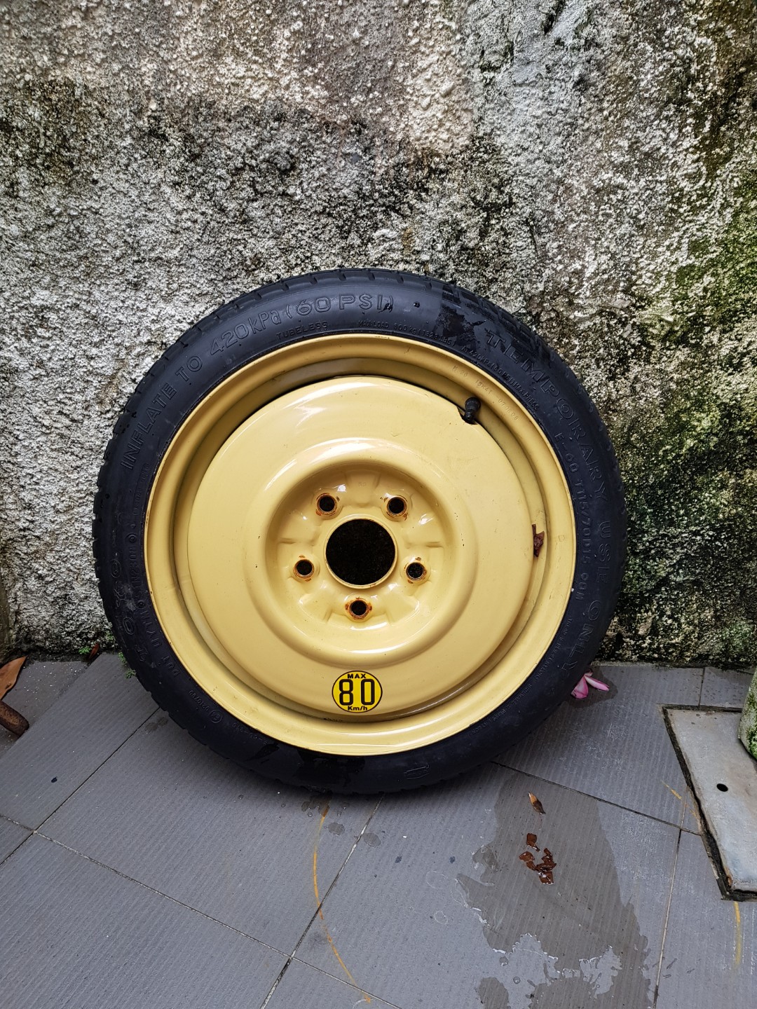 Spare tyre for 16 inch wheel., Car Accessories, Tyres & Rims on Carousell