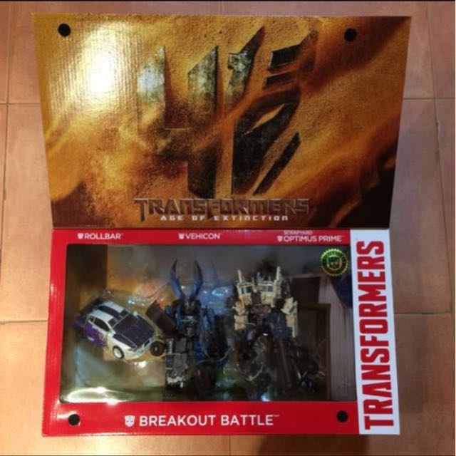 Transformers AOE - Platinum Edition Breakout Battle Set - Rollbar ...