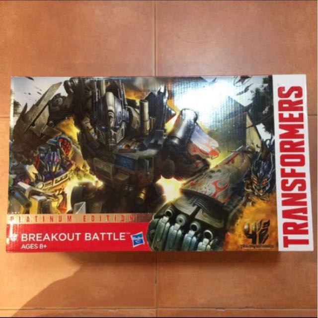 Transformers AOE - Platinum Edition Breakout Battle Set - Rollbar ...