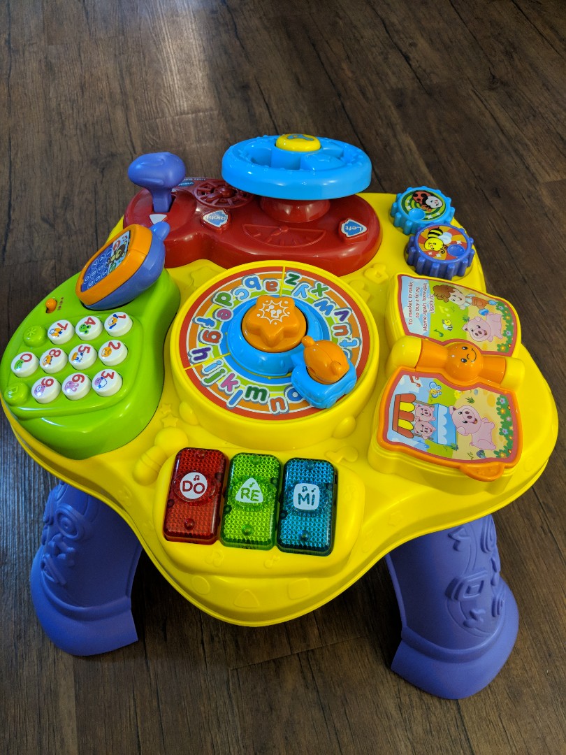 VTech Little Star Activity Table, Babies & Kids, Baby Nursery & Kids ...