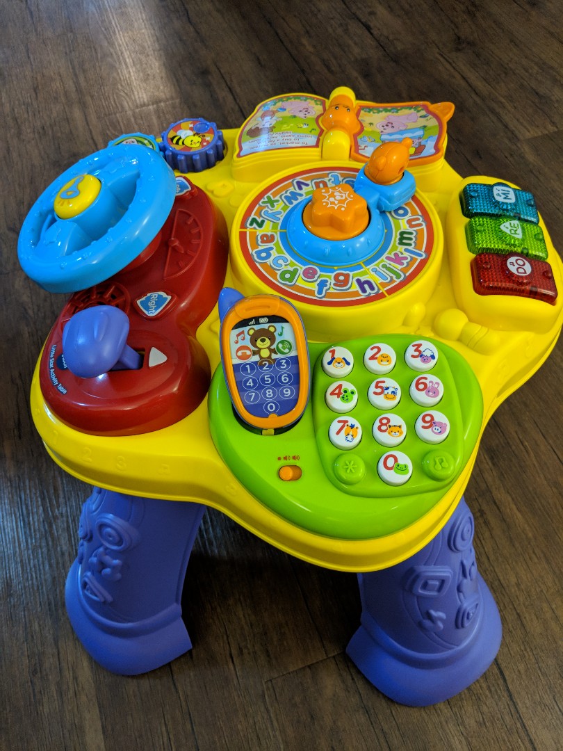 VTech Little Star Activity Table, Babies & Kids, Baby Nursery & Kids ...